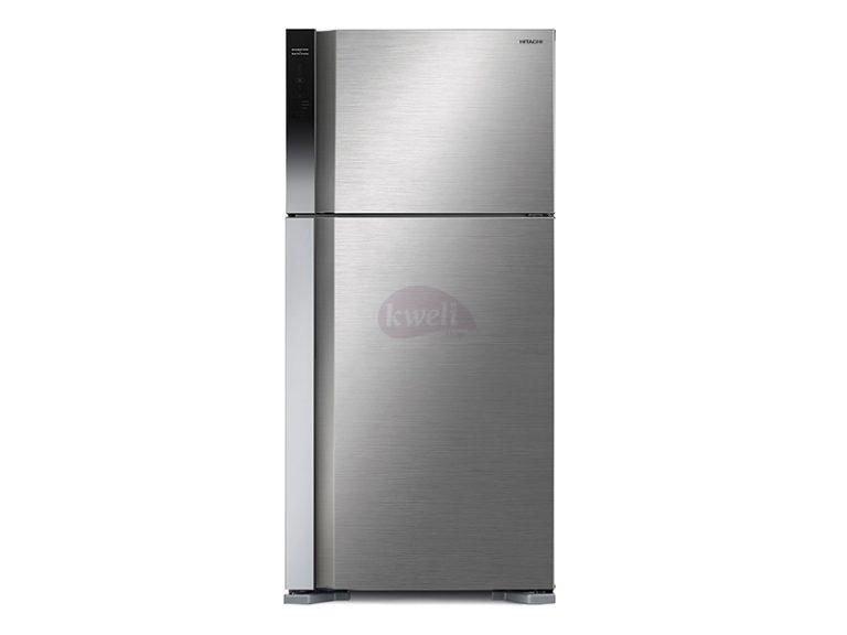Buy New Hitachi 660-liter Refrigerator RV800PUN7KBSL (Brilliant Silver ...