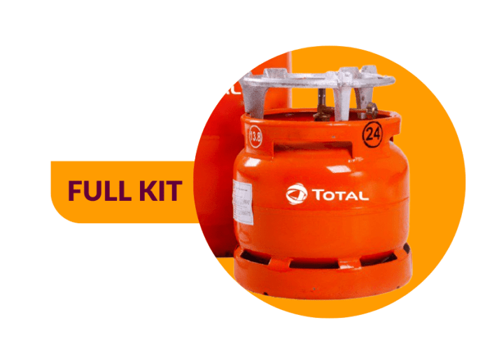 Buy New Total Gas 6kg Full Kit; Gas Cylinder, Gas (6kg), Burner, Grill ...