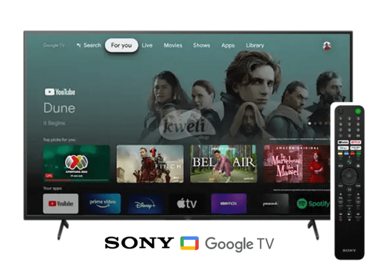 Buy New Sony 75 Inch 4K Android Smart Google TV KD75X80J; Remote With ...