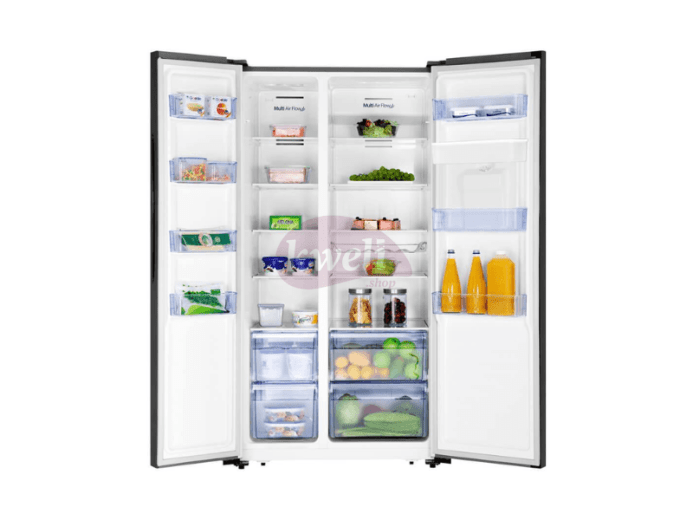 Buy New Hisense 670-liter Side-by-side Refrigerator With Dispenser ...