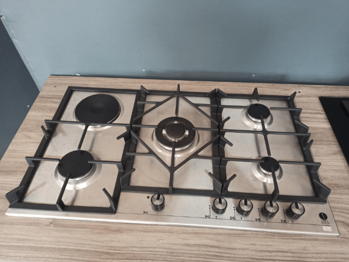 Buy New Bosch Gas Hob, 5 Gas, 90cm Stainless Steel - PCR9A5B90 In ...