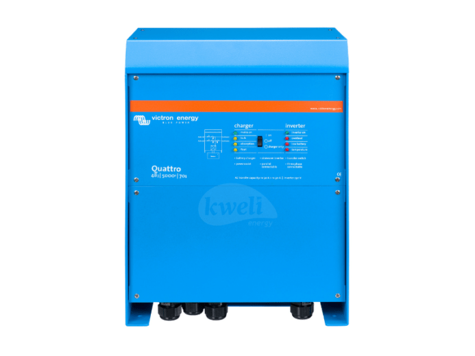 Buy Victron Quattro 48/5000/70-100/100 Inverter Charger; 48V 5kVA ...