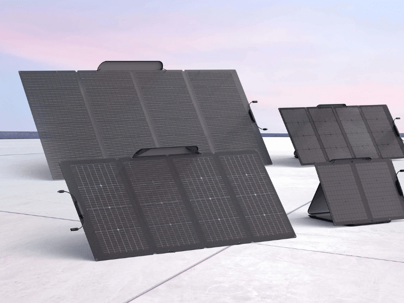 Buy New EcoFlow 400W Portable Solar Panel; Foldable Design, IP68 ...