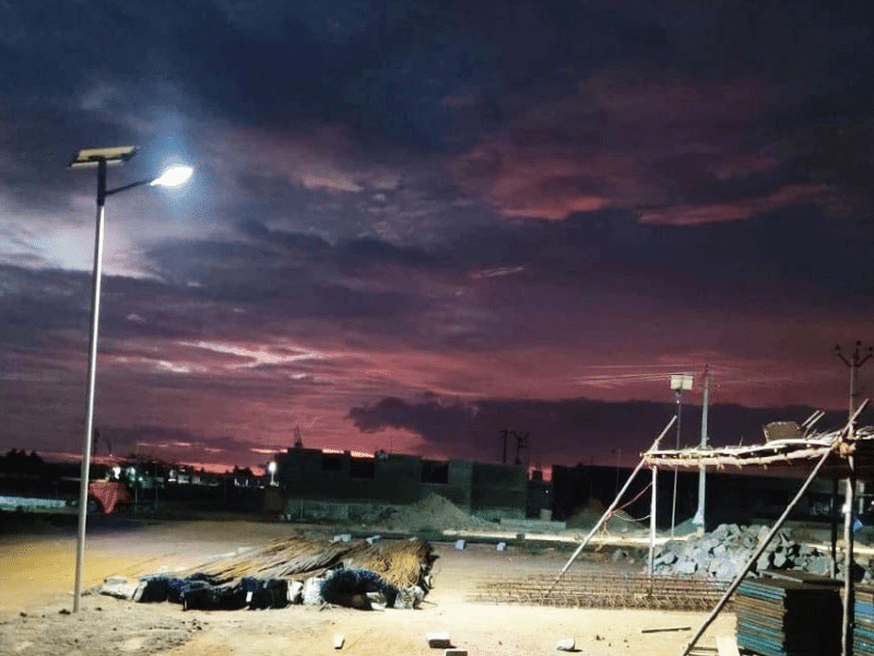 Buy New Bluecarbon 50W 5,400-Lumen LED Solar Street Light, Crossbow ...